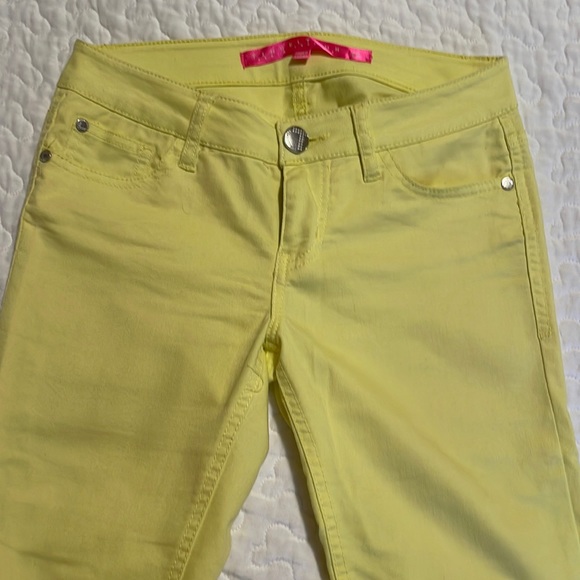 Tinseltown | Jeans | Yellow Straight Leg Jeans | Poshmark